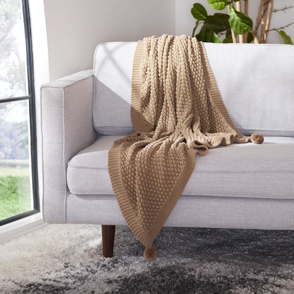 CAPRA Throw / Brown – Cloth + Cabin